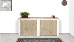 Dressoir steigerhout - Rolbak - steigerhout-teakhout-meubels